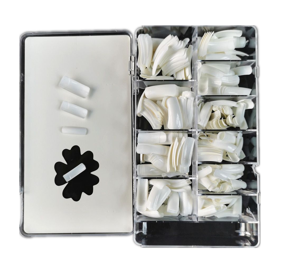500 Nail Tips Half Tips Acrylic False Nail | Shop Today. Get it ...