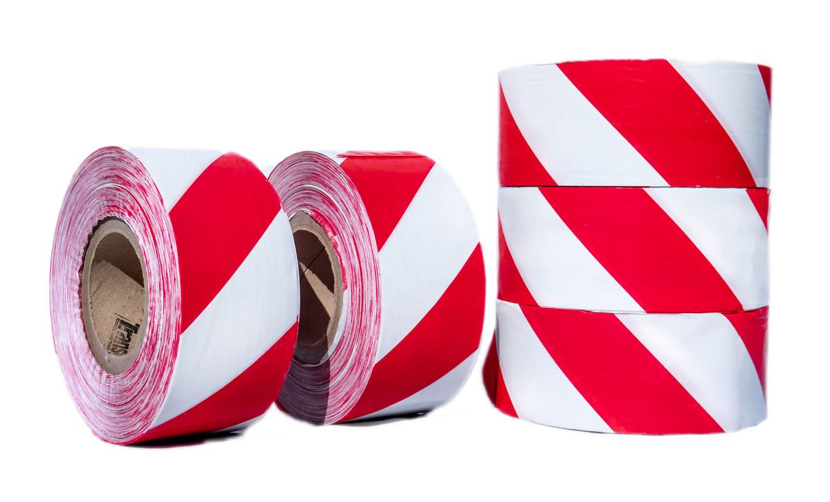 Barrier Tape / Safety Tape Red & White 500m (75mm X 500m - Pack Of 5) | Shop Today. Get it ...