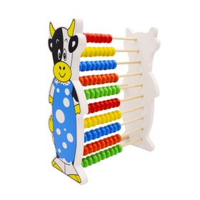 Animal Shaped Wooden Abacus for Kids Math Learning – Mathematic Toy ...