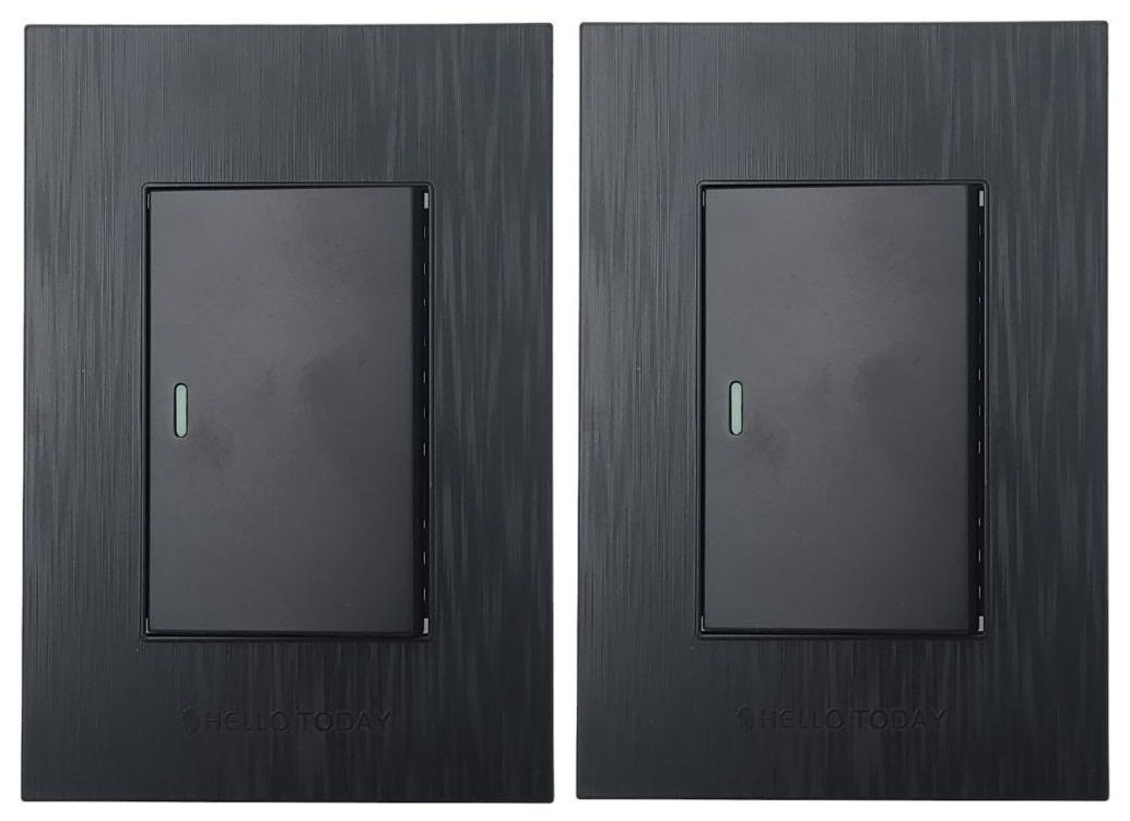 Modern Single Lever 1 Way Light Switch 2 Piece | Shop Today. Get it ...