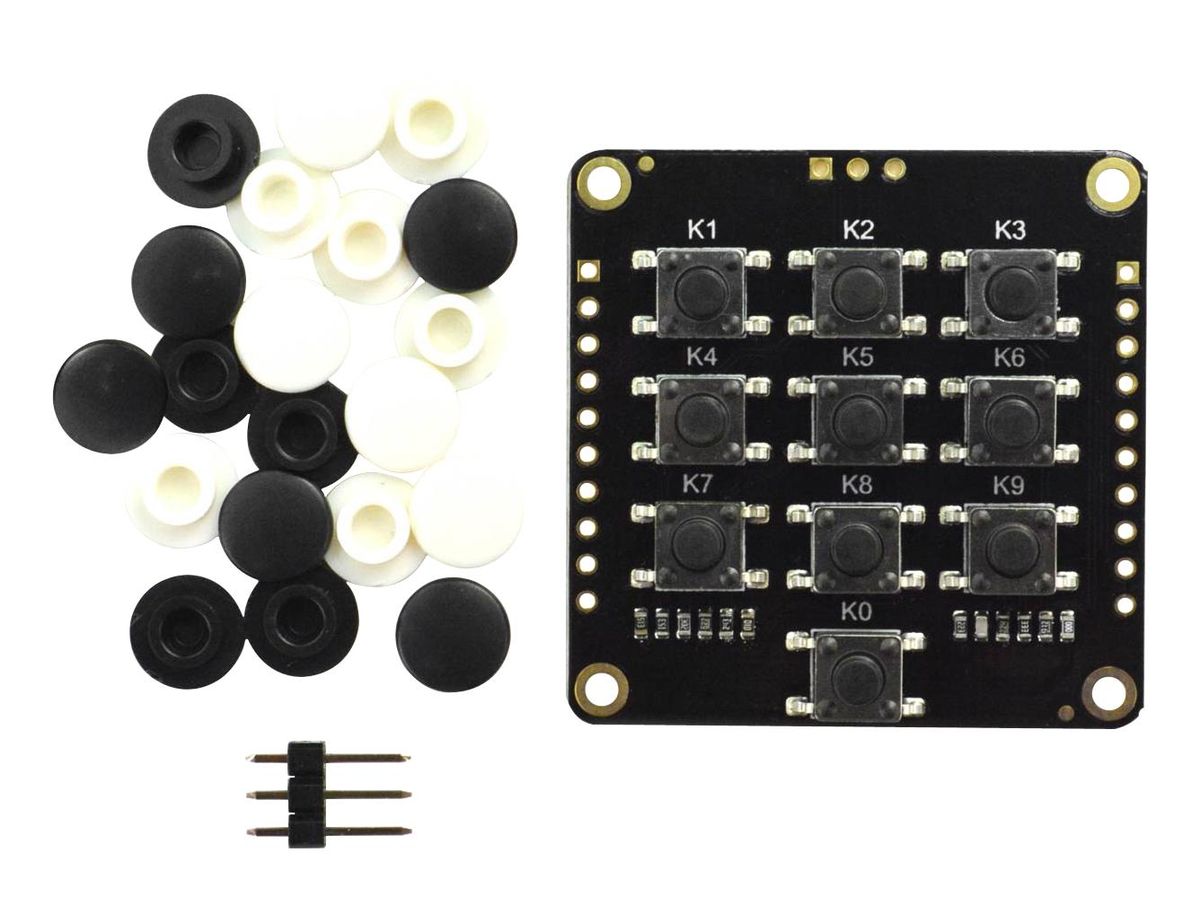 DFRobot (DFR0792) ADKey Board, Fermion, 10 Keys, Arduino Board | Shop ...