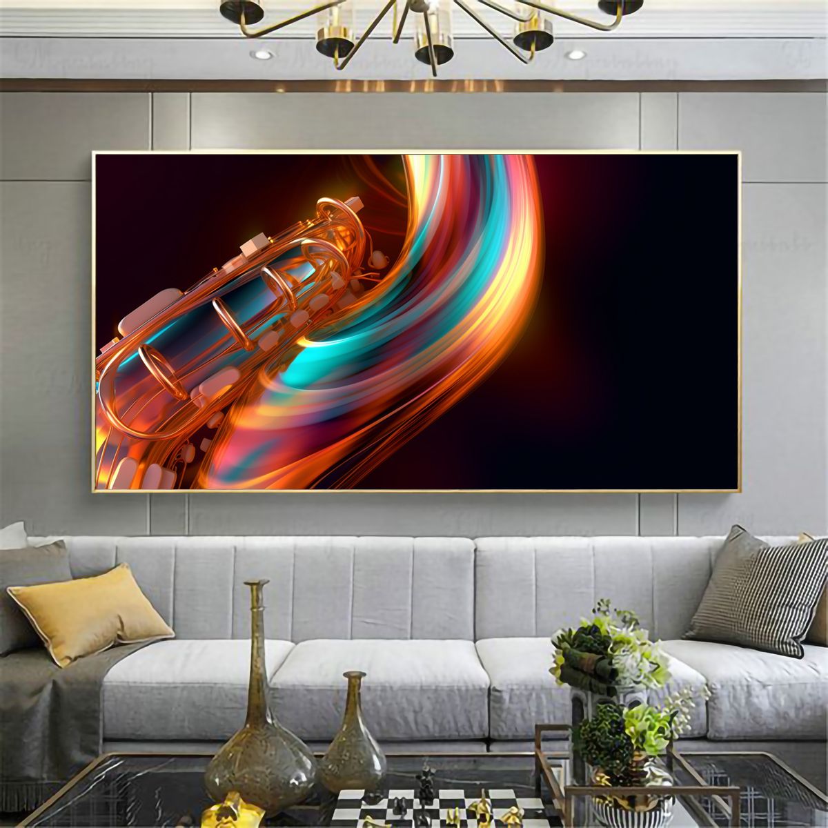 Canvas Wall Decor - Saxophone Serenity - 0420 | Shop Today. Get it ...