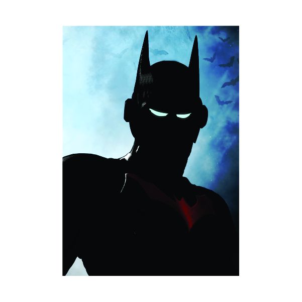 Batman Black and Red Suit - A1 Poster | Shop Today. Get it Tomorrow ...
