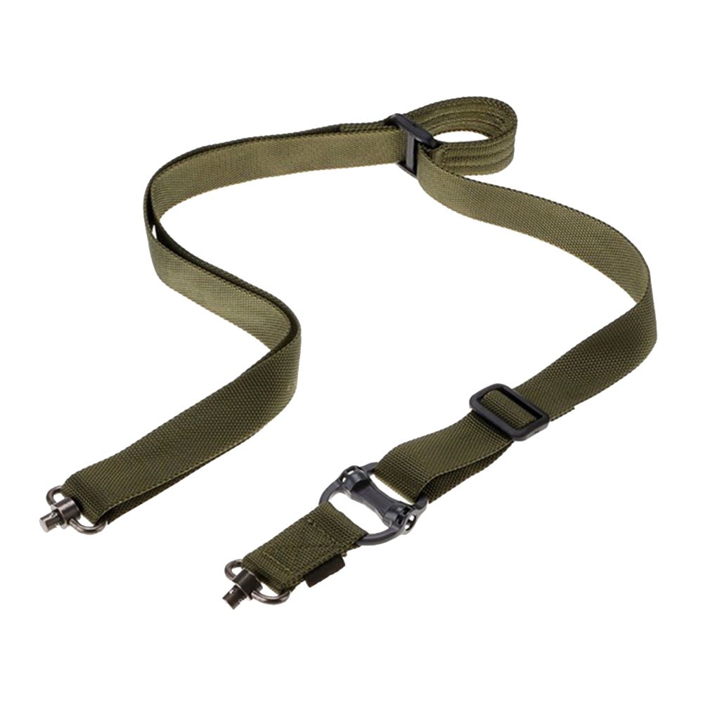 Tactical Adjustable Dual-Points Tactical Rifle Gun Sling Strap - Green ...