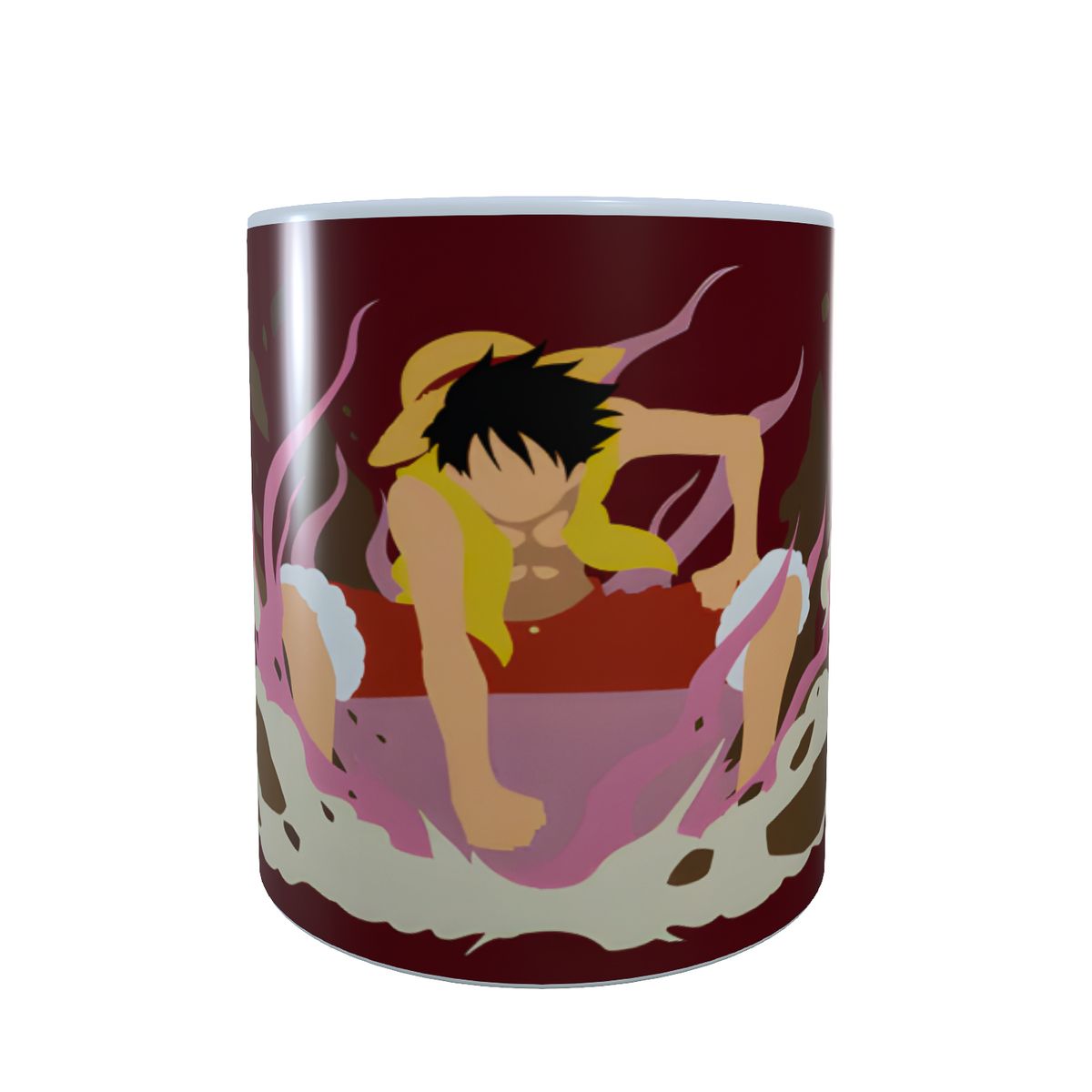 Luffy Power Up 1 Minimal Style - One Piece Coffee Mug | Shop Today. Get ...