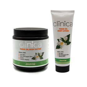 Clinica Tissue Oil Body Butter + Body Lotion (Jasmine) | Shop Today ...