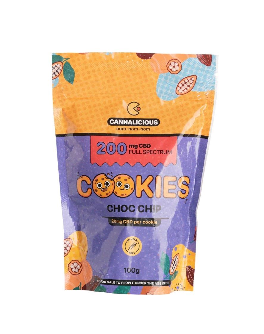 Cannalicious - Choc Chip 200mg CBD Cookies | Shop Today. Get it ...