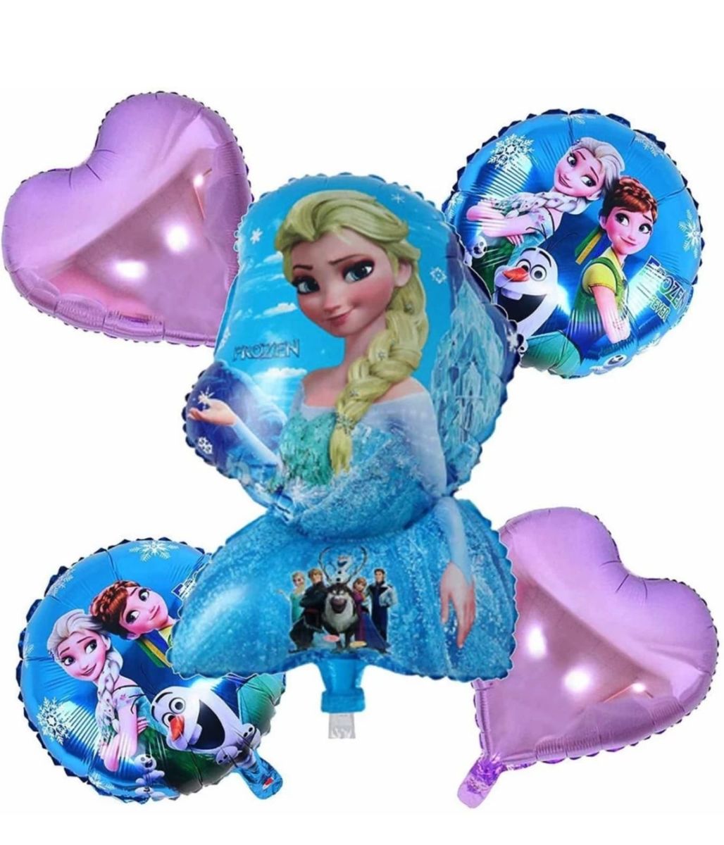 Frozen Elsa Themed Balloon Bouquet- 5 Piece | Shop Today. Get it ...