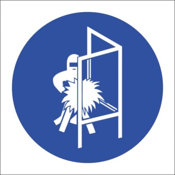 Welding Screening Safety Sign 290x290 | Shop Today. Get it Tomorrow ...