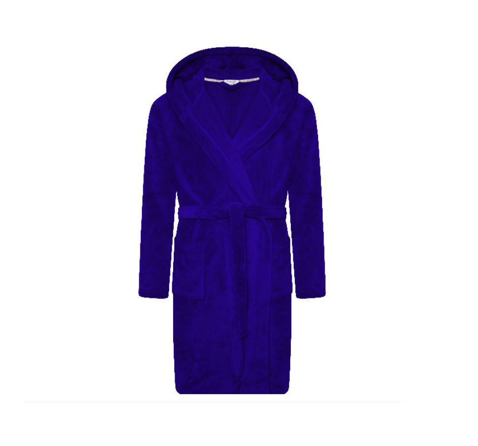 Luxury Unisex Velour Premium Terry Microfibre Bathrobe Gown | Shop ...