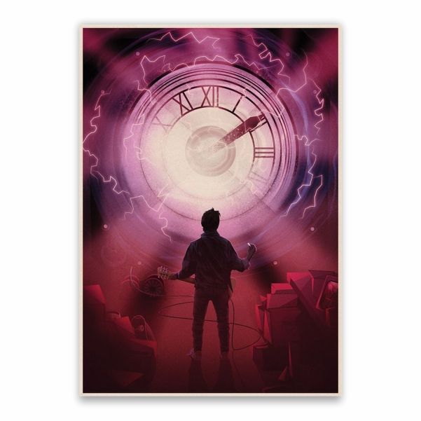 Time Machine Marty McFly Poster - A1 | Shop Today. Get it Tomorrow ...