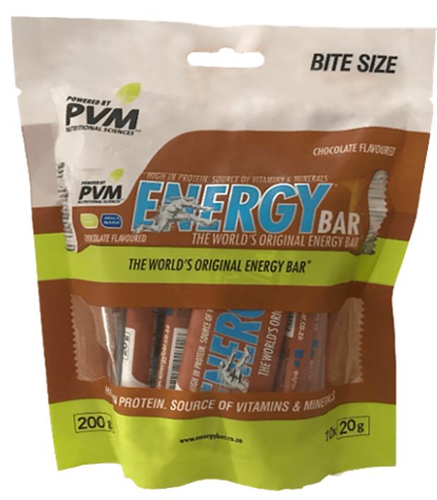 PVM Bite Size Chocolate Energy Bars - Pack of 10 x 20g | Shop Today ...
