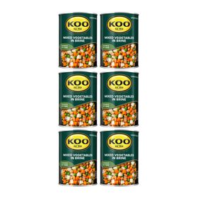 Koo Mixed Vegetables - 6 x 410g | Shop Today. Get it Tomorrow ...