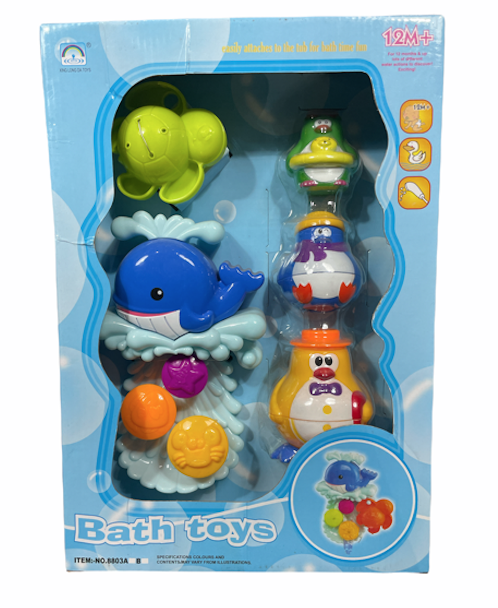 Whale Pinwheel Bath Toy With Suction Cups | Shop Today. Get it Tomorrow ...