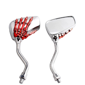 Rearview Side View Mirror Handlebar Skull Skeleton Hand Mirror | Shop ...