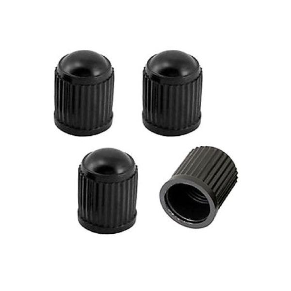 Tyre Valve Cap Set - Black | Shop Today. Get it Tomorrow! | takealot.com