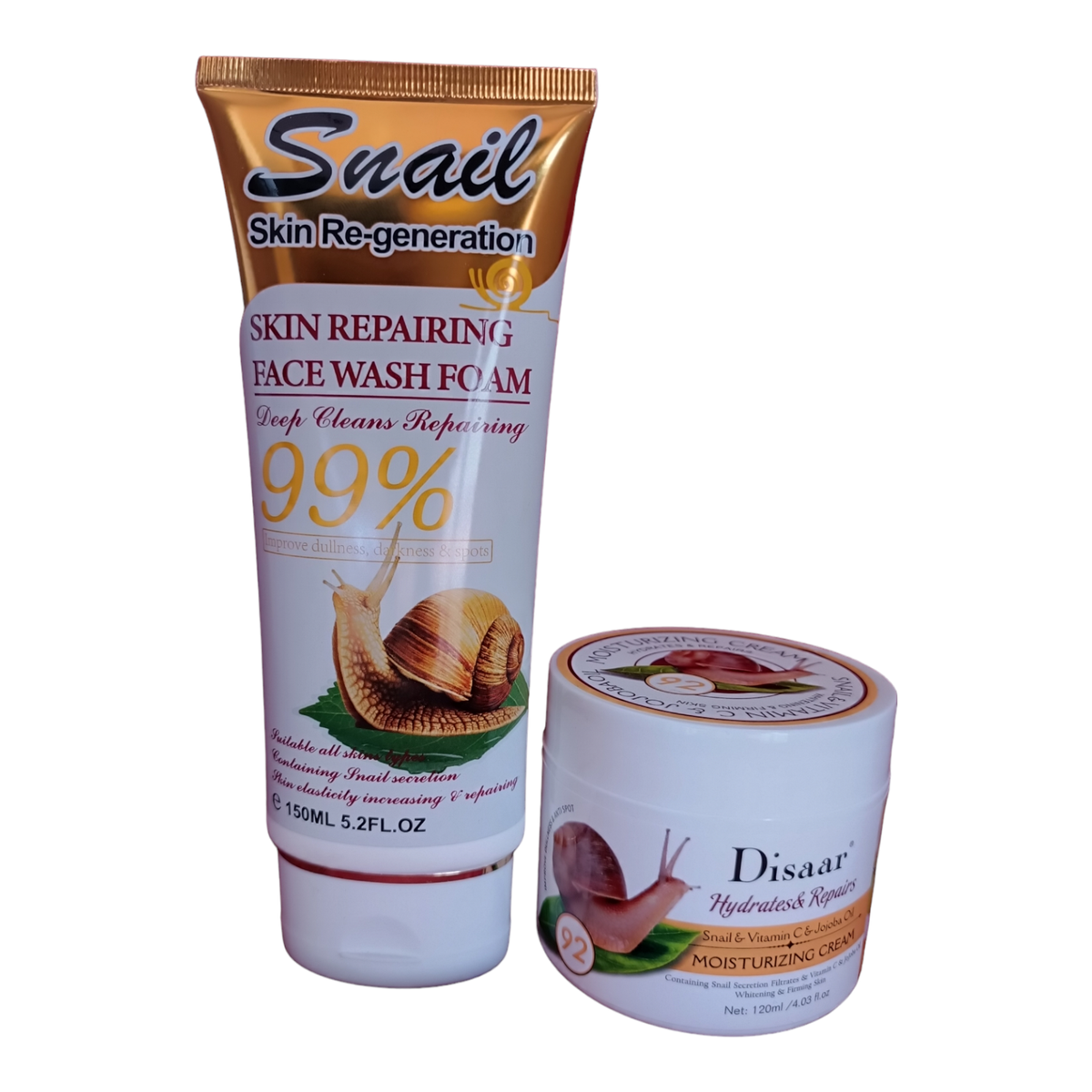 Disaar Skin Repairing Face Wash Foam and Hydrating Moisturizing Cream ...