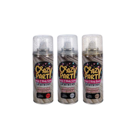 Party Colour Glitter Hair Spray 3 Pack - Assorted Colours | Shop Today ...