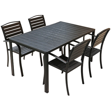 All Weather Outdoor Patio Furniture Set 5 Piece Outdoor Dining Set Shop Today. Get it Tomorrow takealot