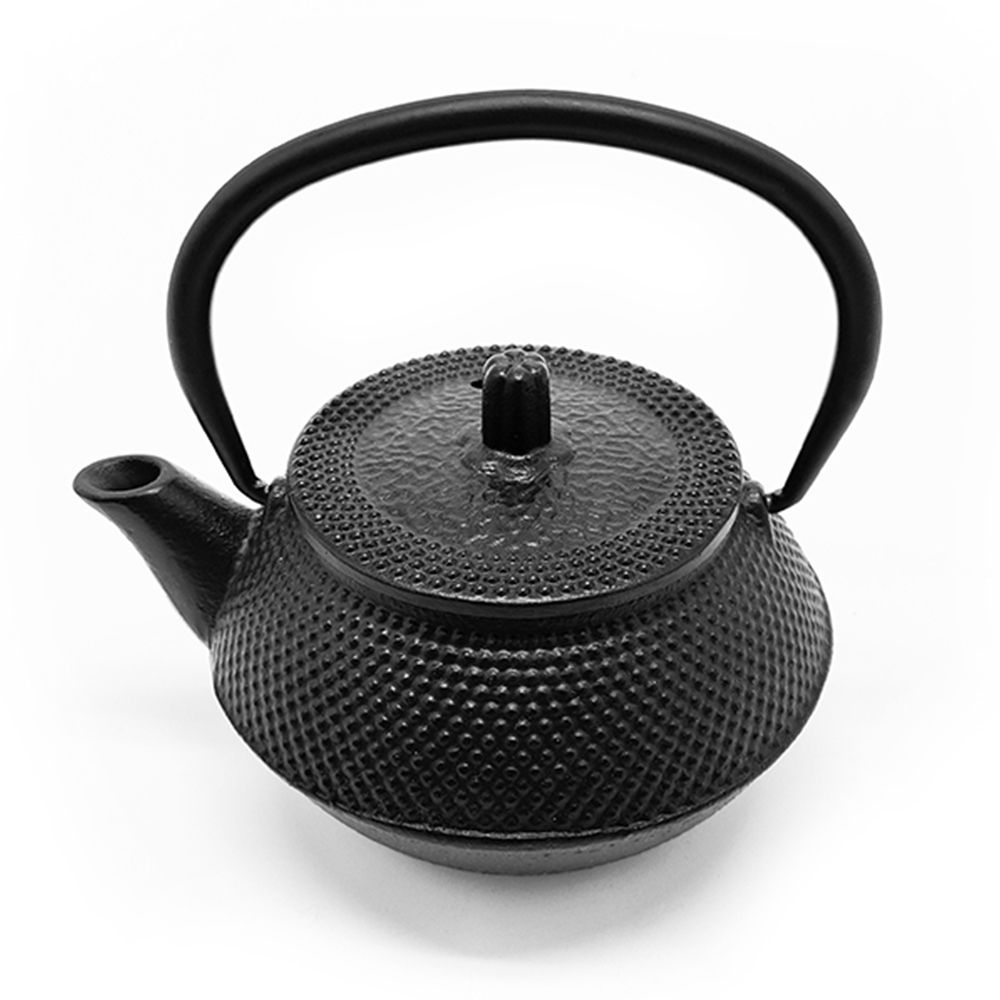 Chenshia Premium Authentic Oriental Cast Iron Tea-pot & infuser-Black ...
