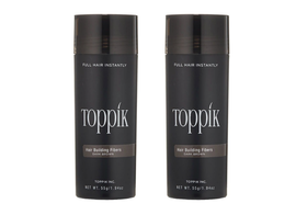 Toppik Hair Building Fibers for Hairloss - Twin Pack - 55g | Shop Today ...