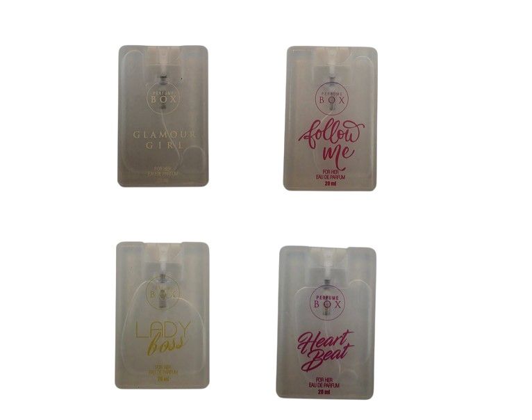 Perfume Box - Pack of 4 Perfumes For Her Pocket Eau De Parfum Size 20ml ...