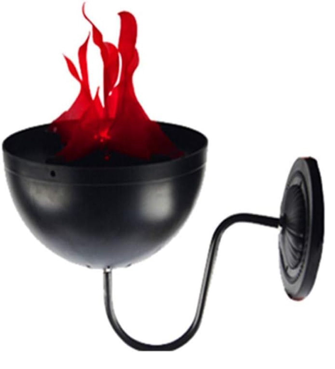 20cm Wall-Mounted Fake Fire Lamp ,Realistic Flickering Flame Light ...