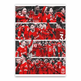 Liverpool Comeback Collage Poster - A1 | Shop Today. Get it Tomorrow ...