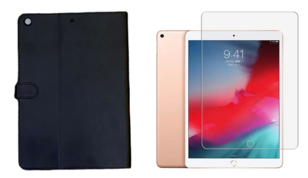 HD Screen Protector & Protective Case For iPad 7/8/9th Generation 10.2 ...