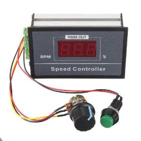 30A DC 6V 12V 24V 48V PWM Motor Speed Controller LED Display | Shop ...