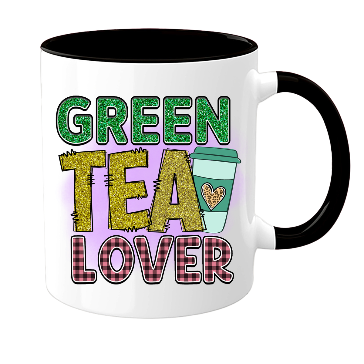 Green Tea Lover - Black tone Mug | Shop Today. Get it Tomorrow ...