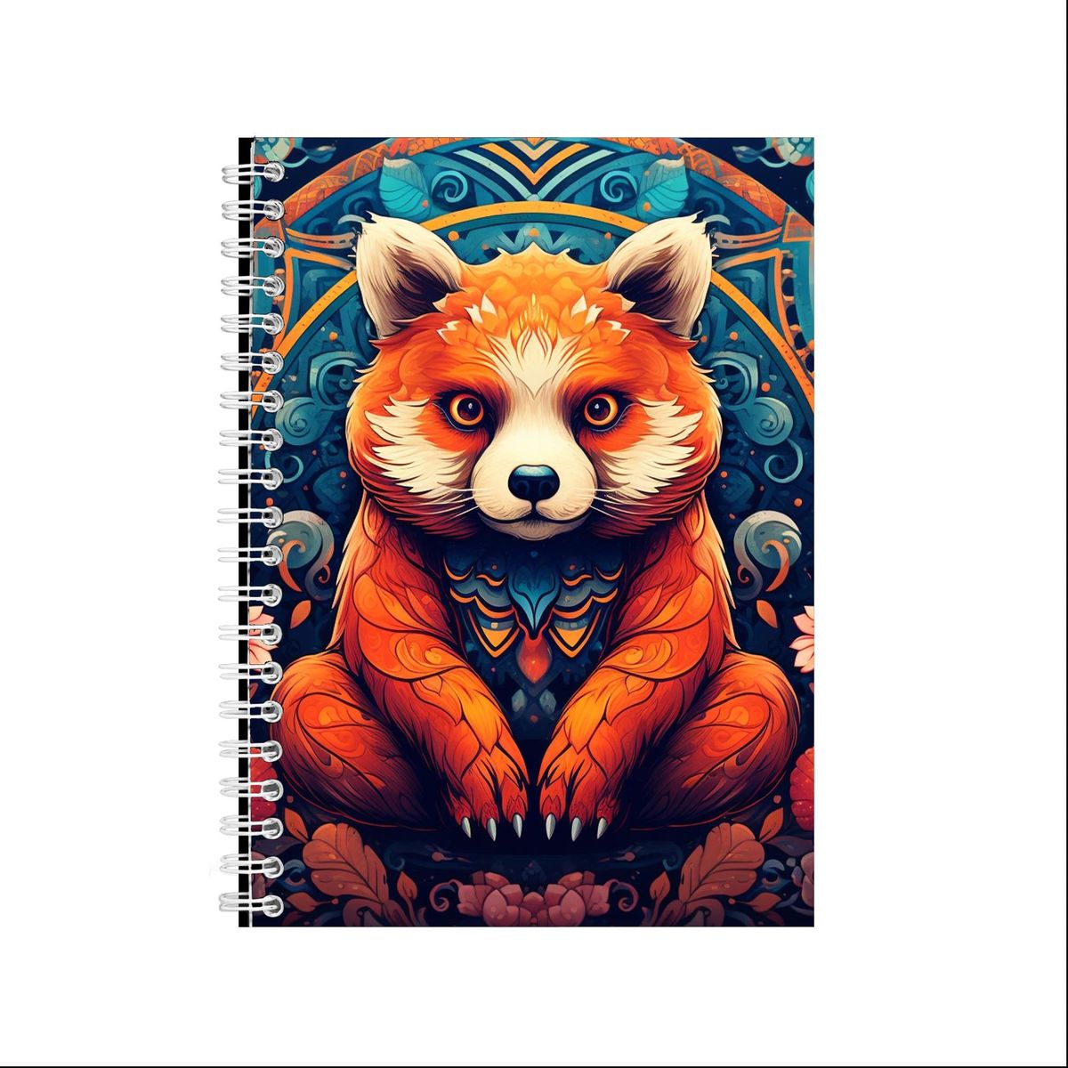 Psychedelic Red Panda 2 A5 Notepad Gift Idea | Shop Today. Get it ...