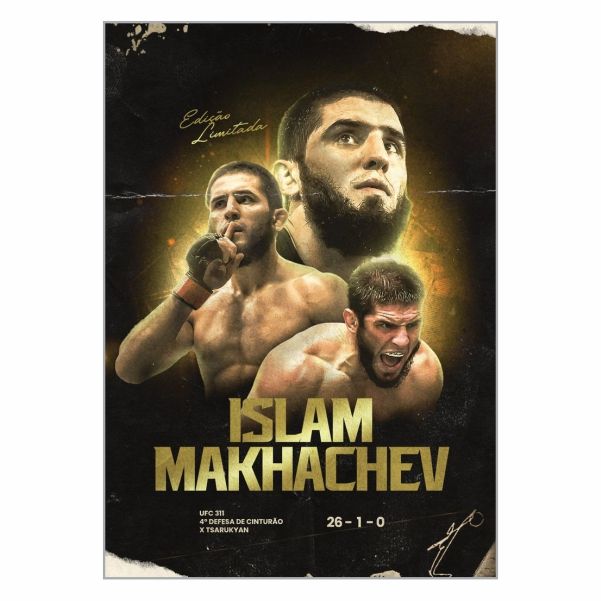 Islam Makhachev Collage Poster - A1 | Shop Today. Get it Tomorrow ...