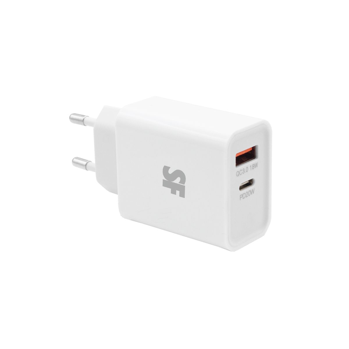 Supa Fly Fast Charge Dual USB-A & Type-C PD QC Wall Charger | 38W ...
