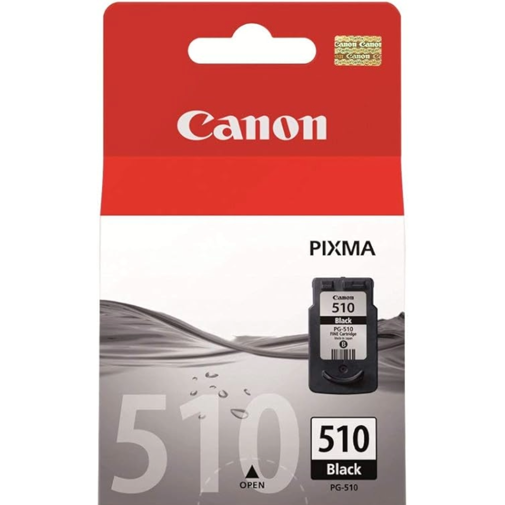 Canon PG-510 Black Ink Cartridge - Full Standard Yield 2970B007AA ...