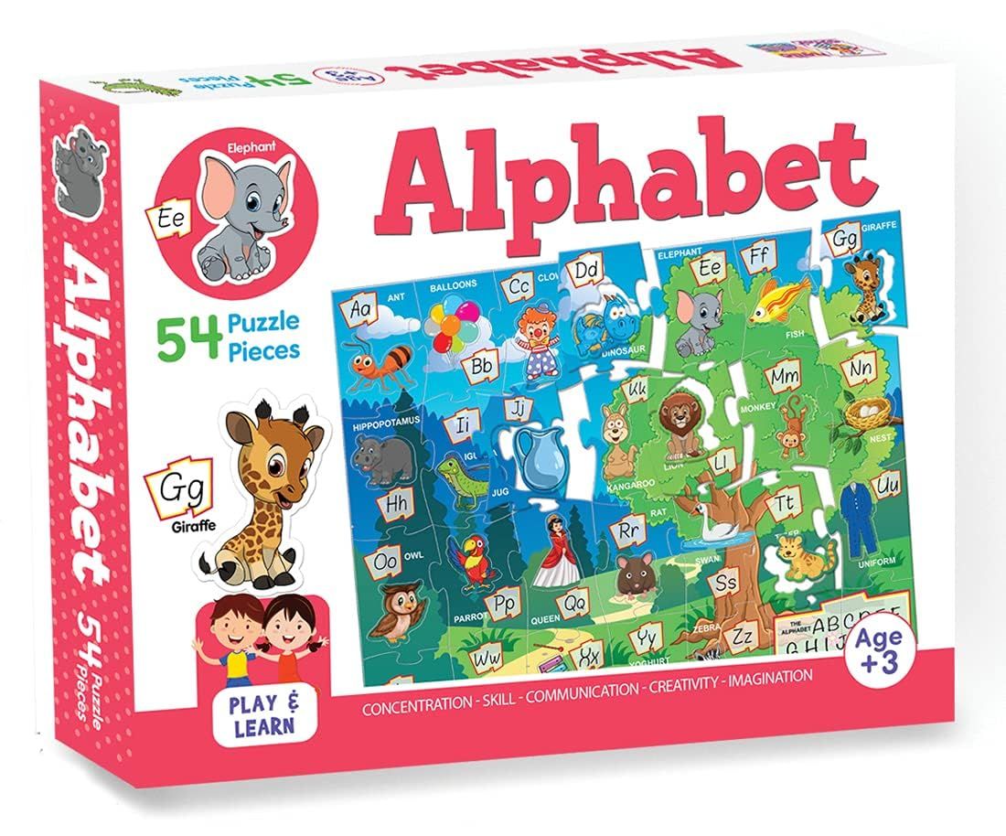 Alphabet Jigsaw Puzzle 54 Piece x 2 | Shop Today. Get it Tomorrow ...