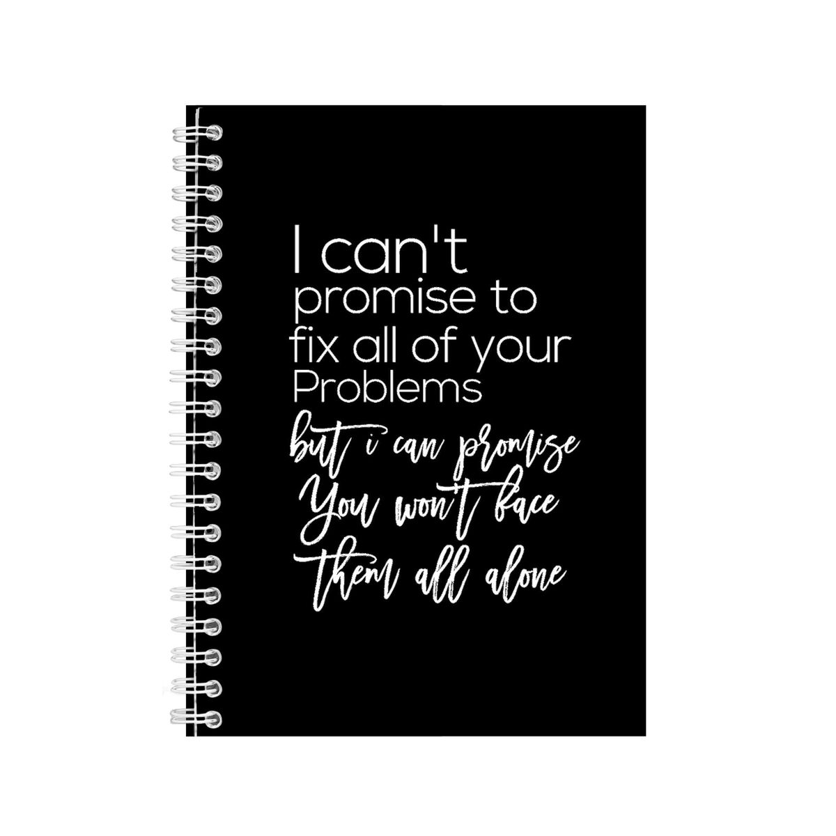 Fix Problems A5 Notebook Spiral and Lined Motivational Graphic Notepad 141 | Shop Today. Get it ...