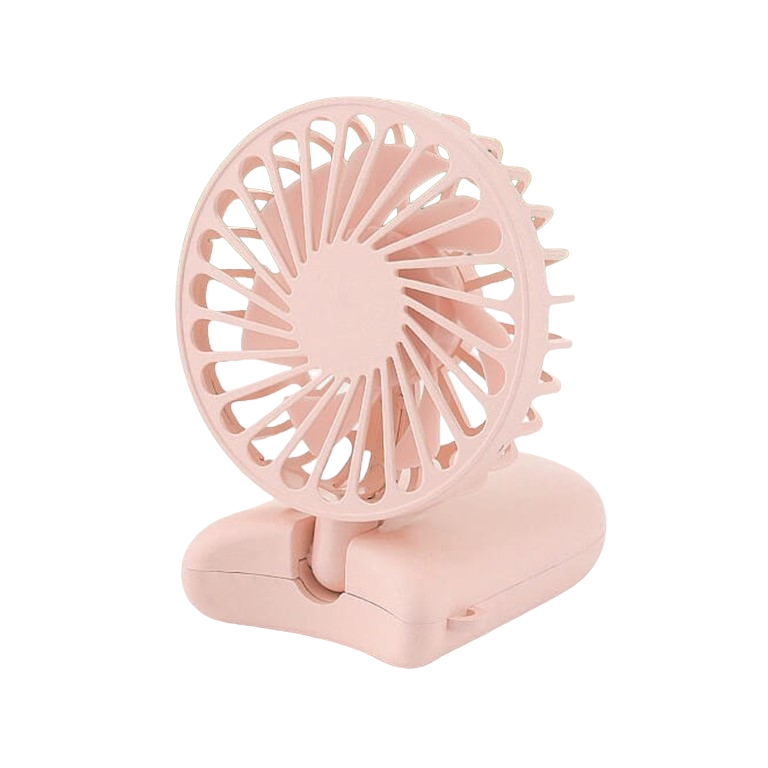 Mini Electric Adjustable Neck & Desk Cooling Fan - Pink | Shop Today ...