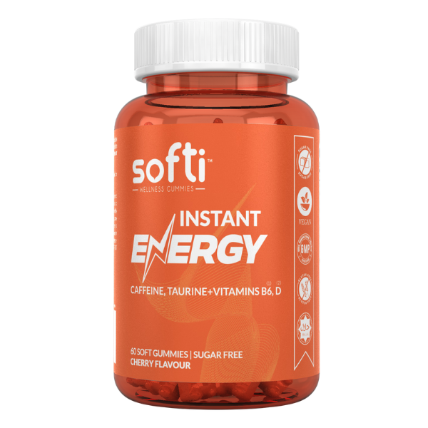 Taurine energy gummies for bursts of energy - stay awake & full of ...