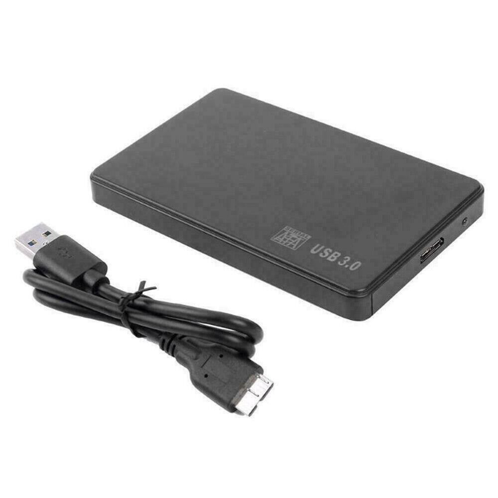 2.5 Inch Hard Drive Enclosure with Cable HDD SSD Case Sata to USB 3.0 ...