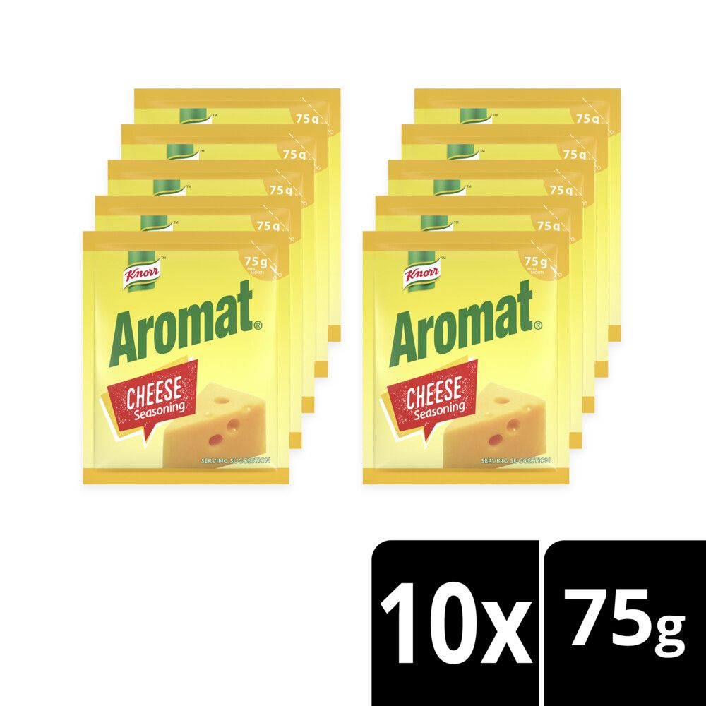 Knorr Aromat Cheese All Purpose Seasoning Spice Refill 10x75g | Shop ...
