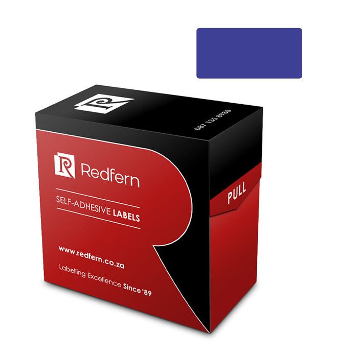 Redfern 19mm x 25mm Color Code Labels - Dark Blue 5's | Shop Today. Get ...