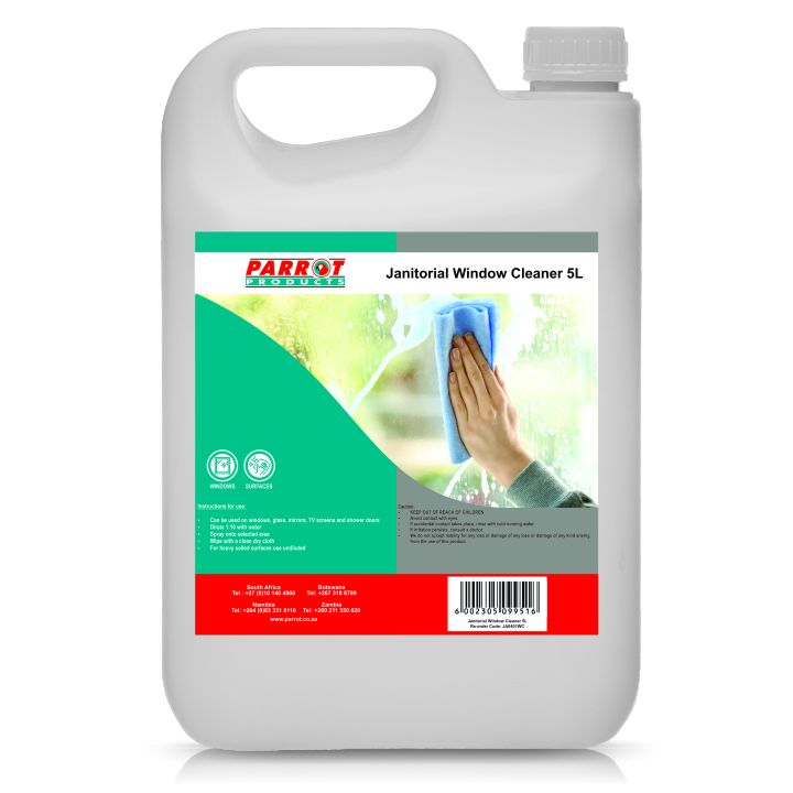 Parrot Janitorial Window Cleaner - 5L | Shop Today. Get it Tomorrow ...