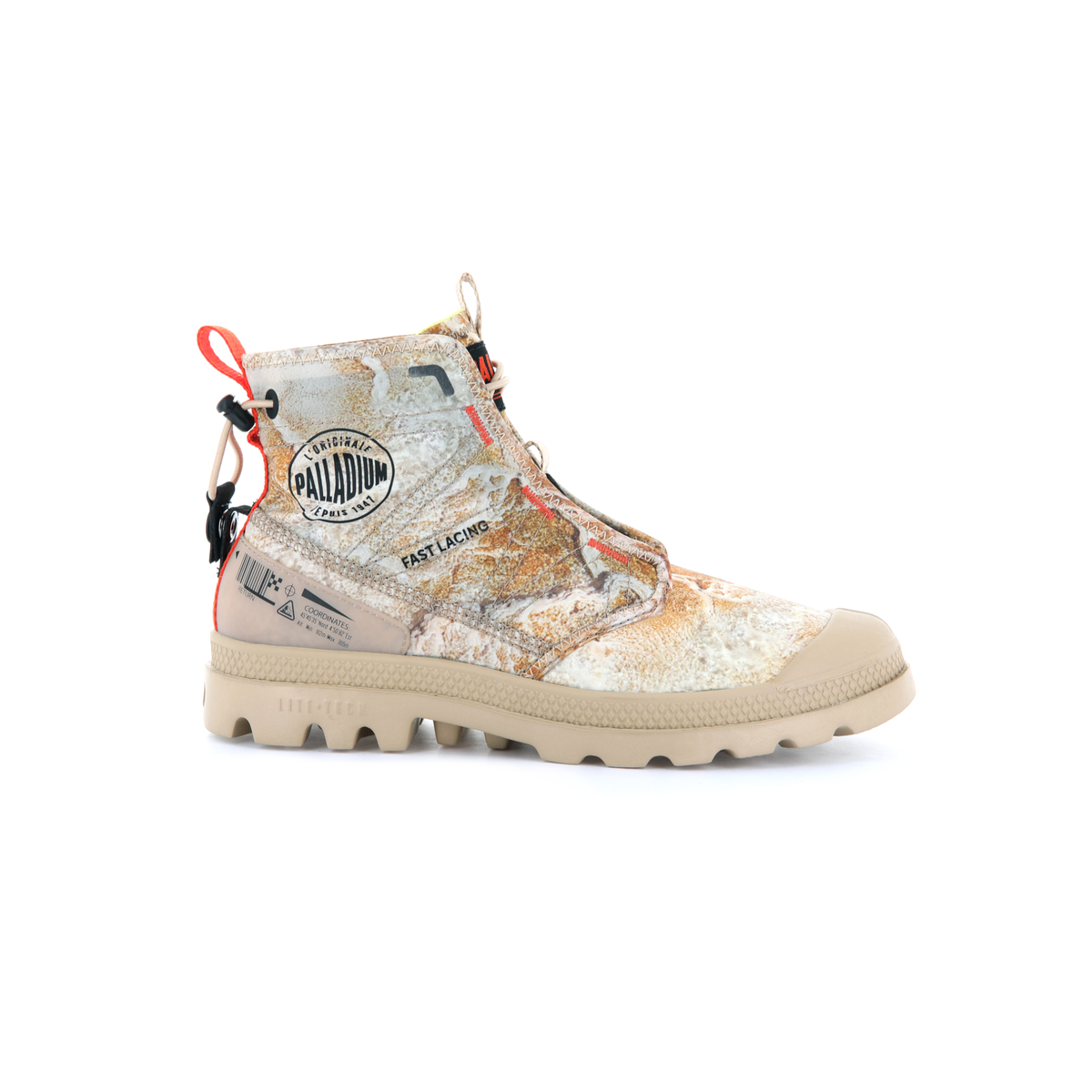 Palladium Pampa Travel Lite E - Unisex - Easy Lace up - Desert Print ...