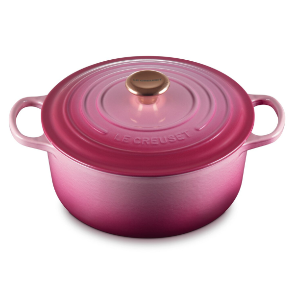 Le Creuset Signature Round Cast Iron Casserole - Berry | Shop Today ...