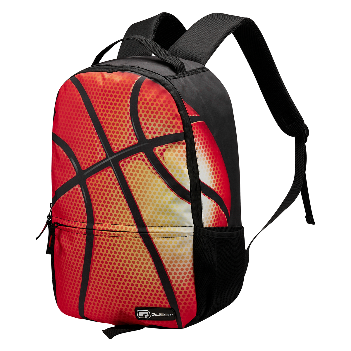 Quest Swoosh Backpack Black - Durable, Water-Resistant Kids' School Bag ...
