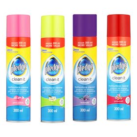 Pledge Multi Surface Cleaner - Lavender + Potpourri + Pink Petals ...