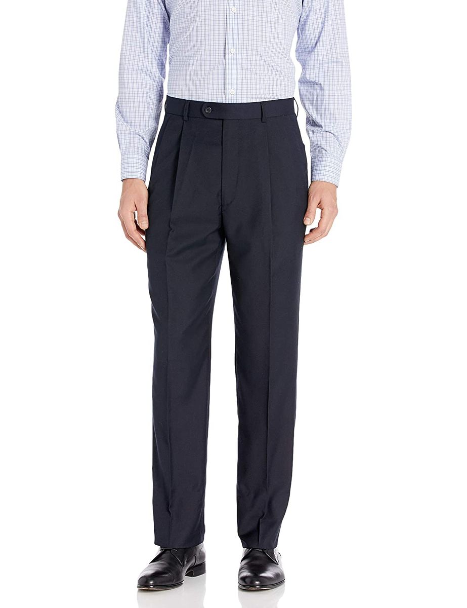 Jonathan D - JD Mens Microfiber Relaxed Open Hem Trousers | Shop Today ...
