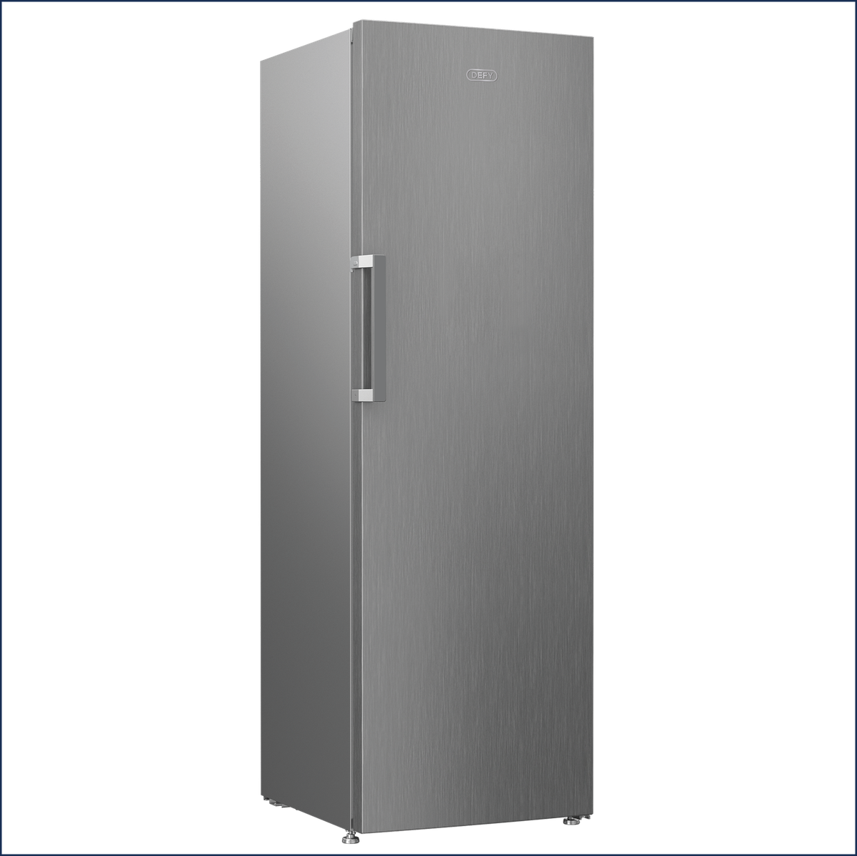 Defy 343L DFD458 Upright Fridge No Frost Titanium Inox | Shop Today ...