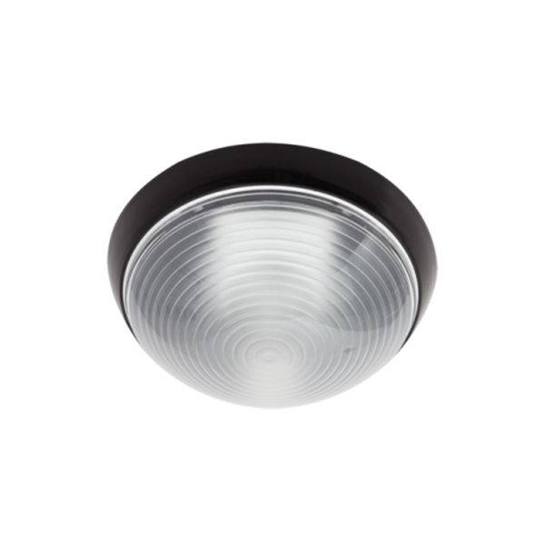 Round Outdoor Bulkhead Light IP20 Black | Shop Today. Get it Tomorrow ...